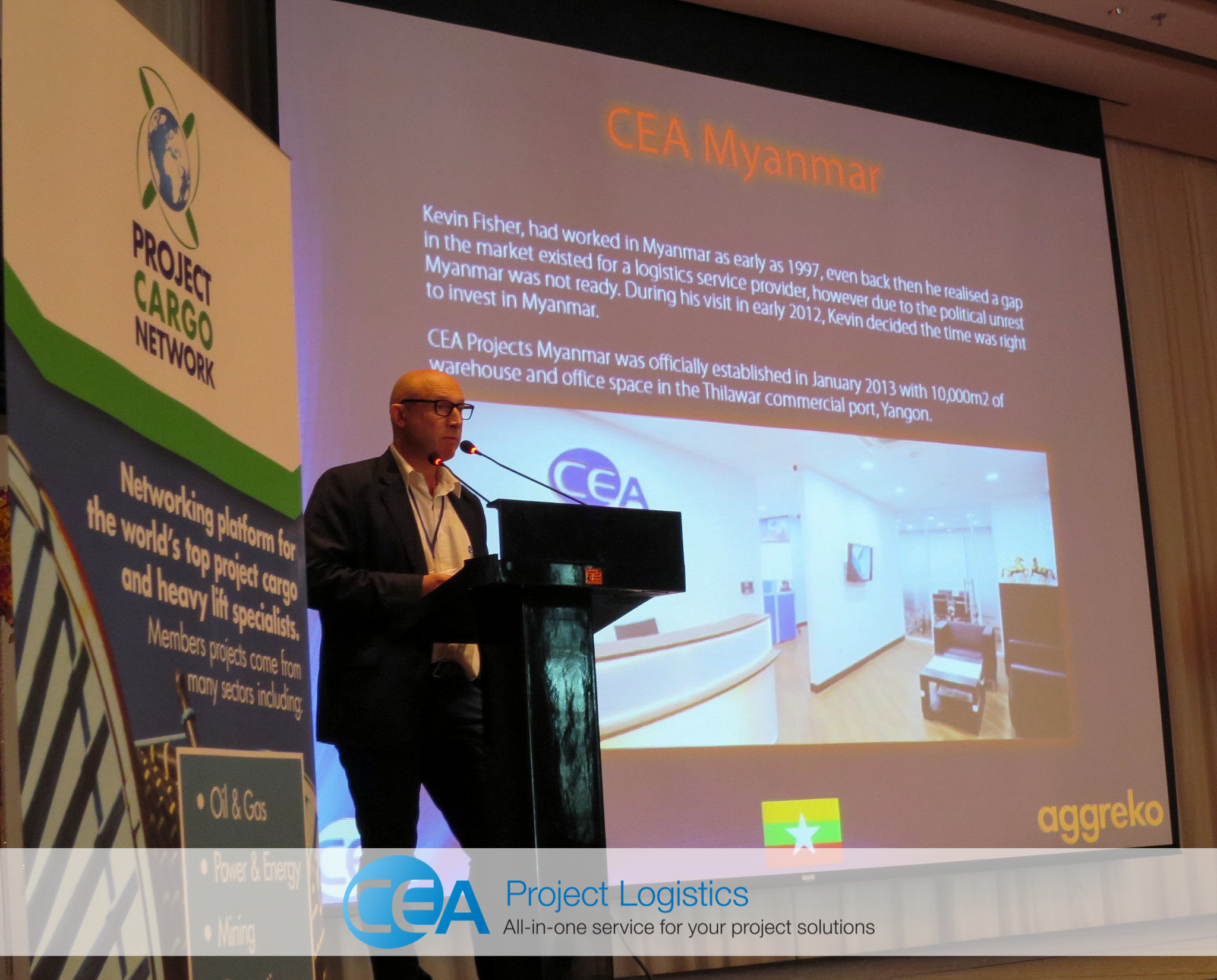 CEA Win Asia / Pacific Award at PCN Conference - CEA Project Logistics